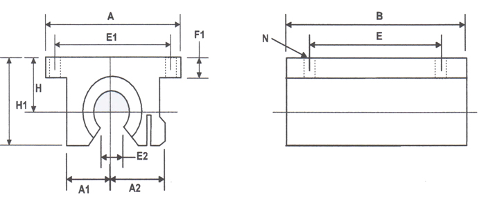 Linear Ball Bearing Twin Pillow Blocks